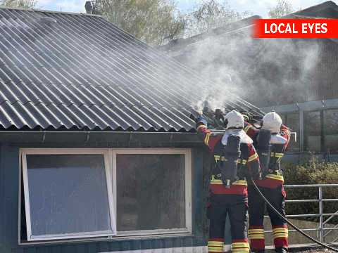 Brand i VVS butik i Ringe - Nyheder